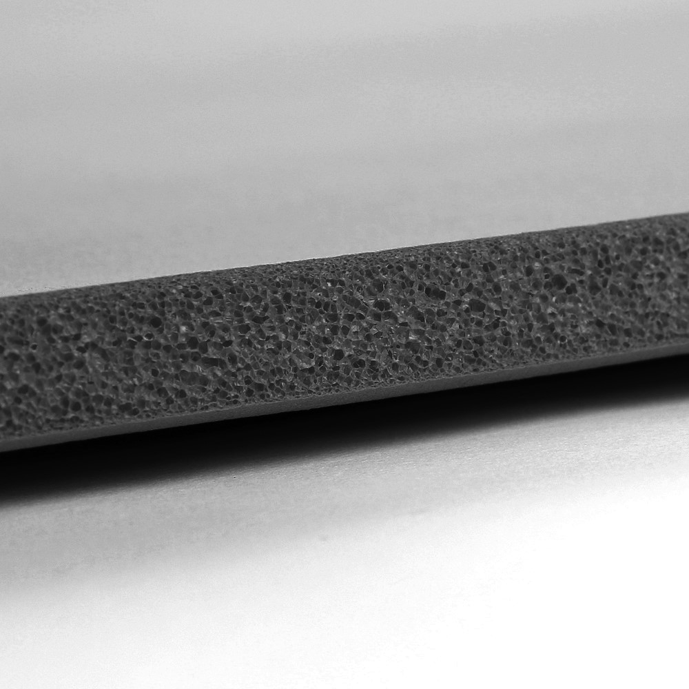 NBR Grey 15mm Thick Exercise Fitness Gym NBR Yoga Mat 190cm x 60cm