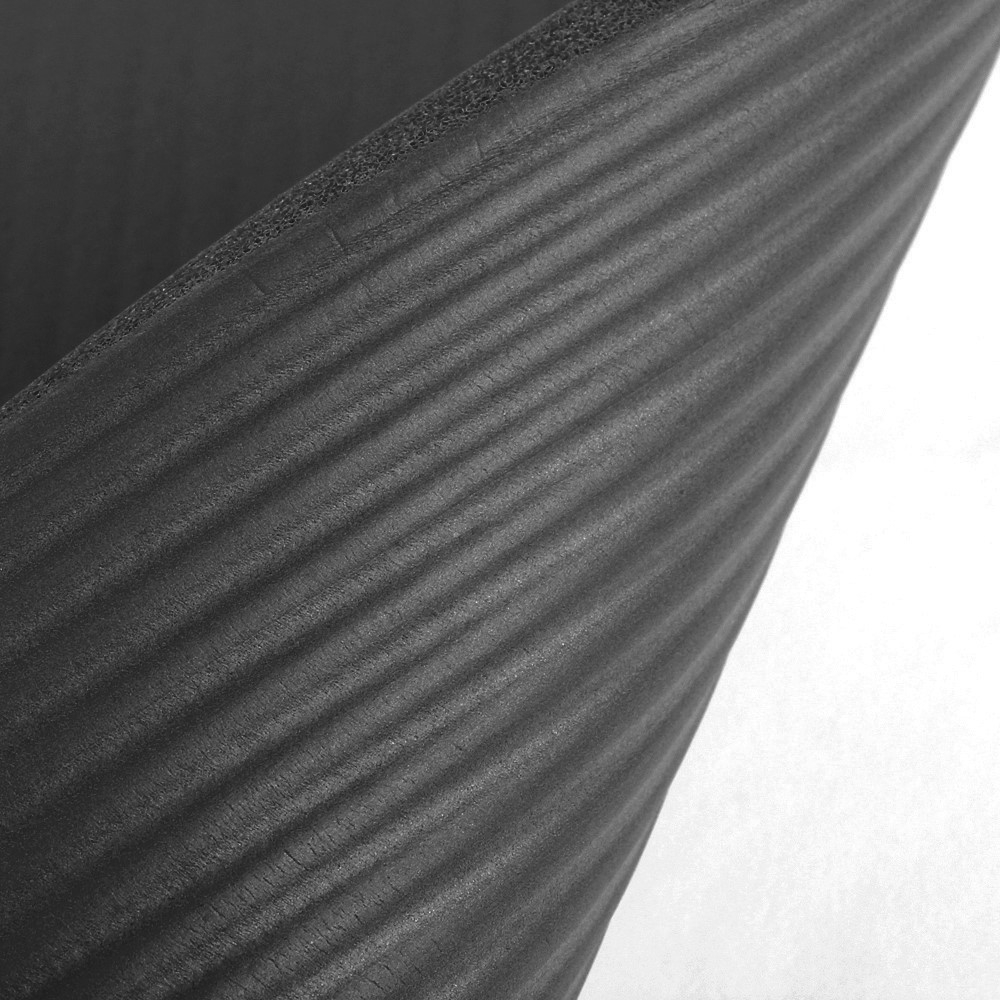 NBR Grey 15mm Thick Exercise Fitness Gym NBR Yoga Mat 190cm x 60cm