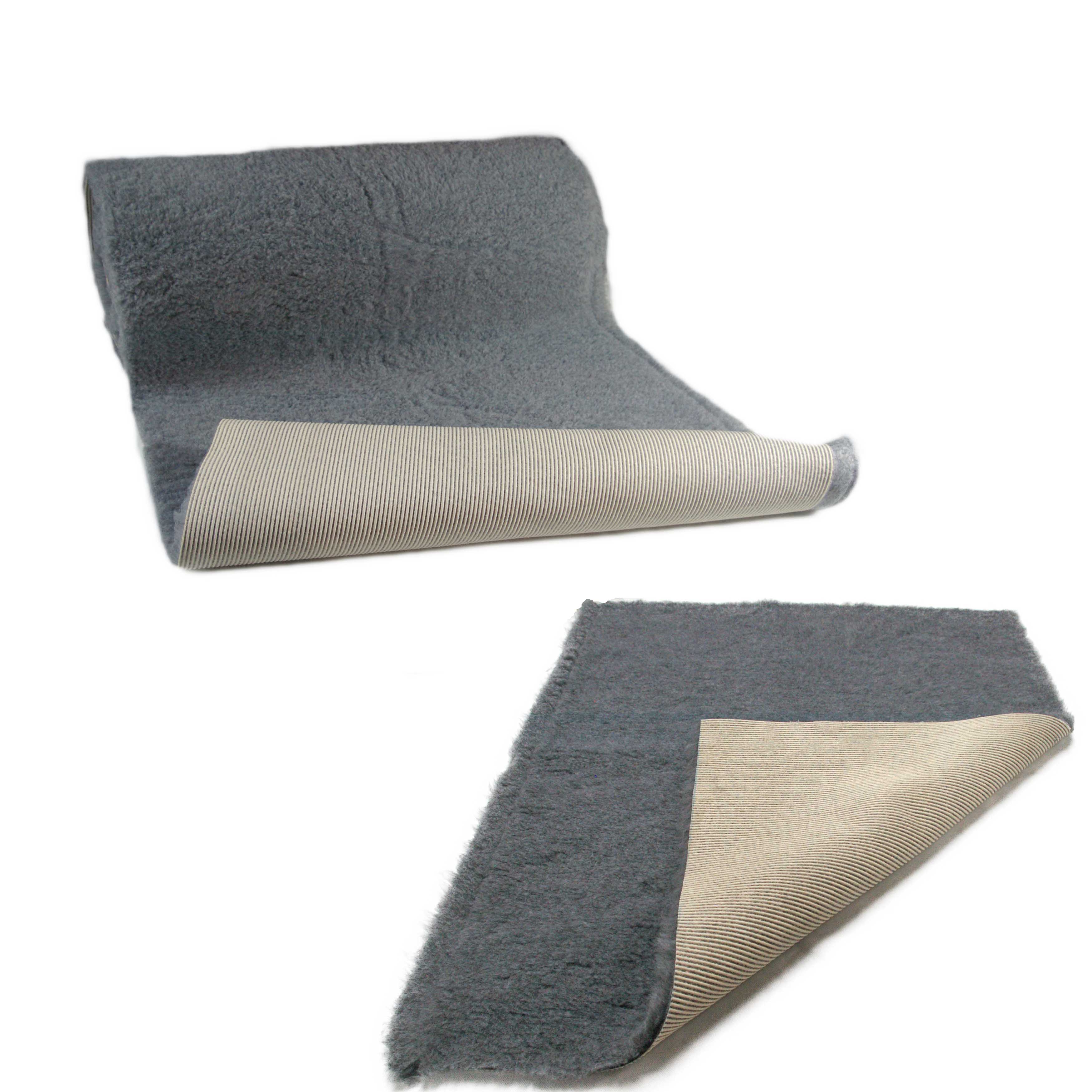 Grey Non Slip Non Slip Vet Bedding. Vet bed cut in squares and rolls ...