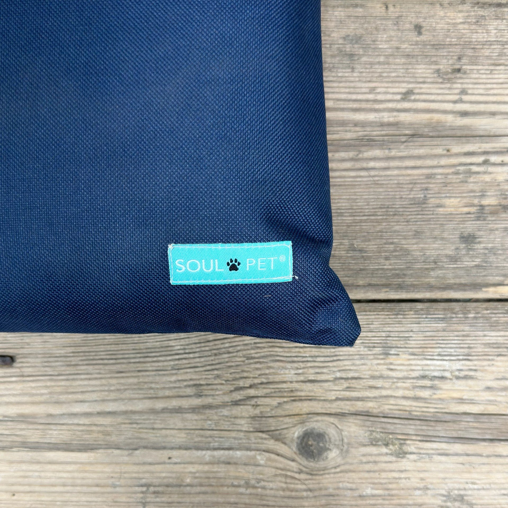 Navy Blue Dog Bed For Cage & Crates Waterproof Hygienic Bedding Mat ...