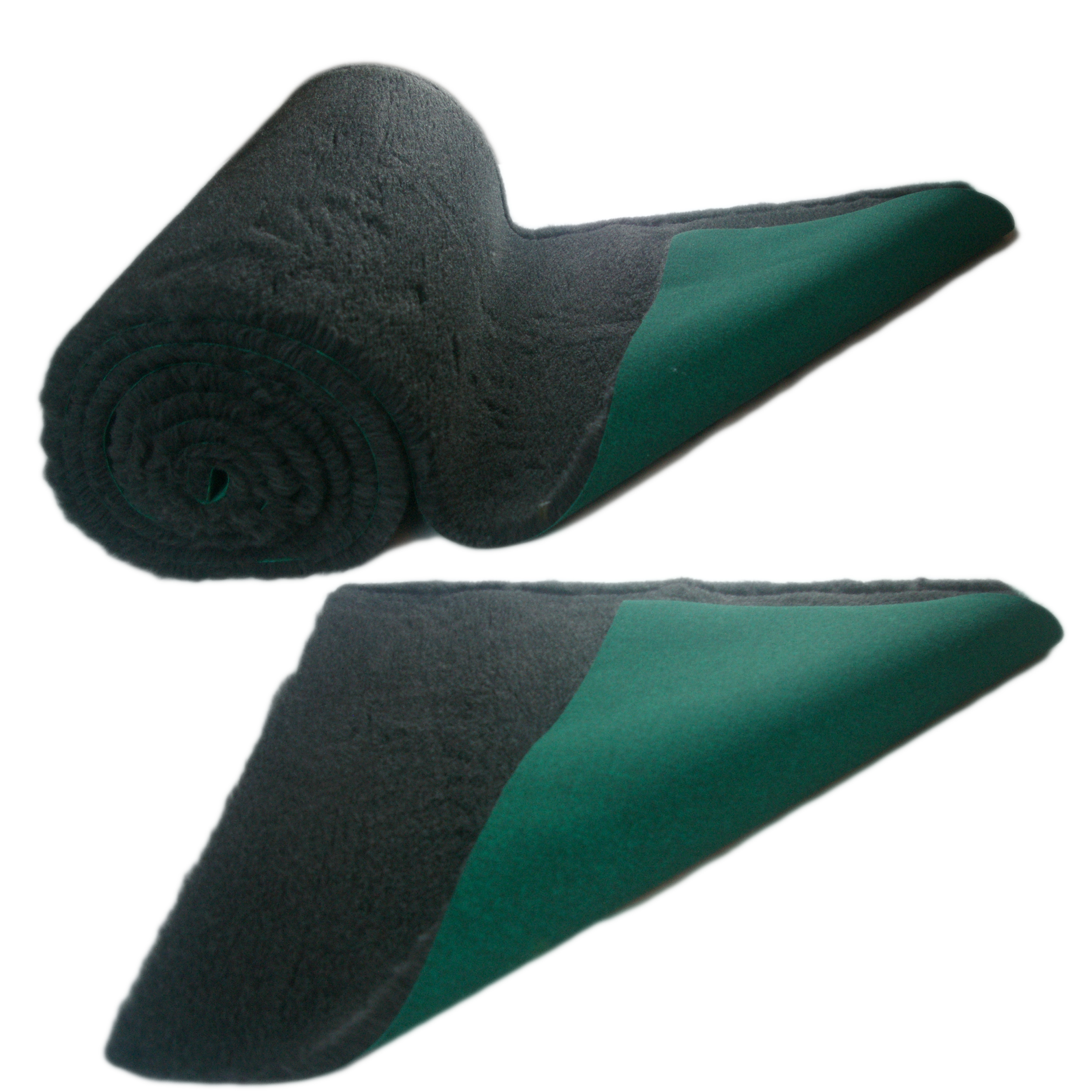 Traditional Charcoal Vet Bedding roll whelping fleece dog puppy pro bed ...