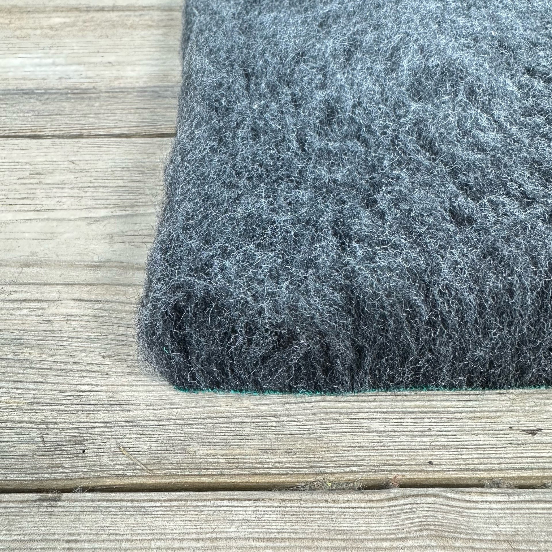 Traditional Charcoal Vet Bedding roll whelping fleece dog puppy pro bed ...